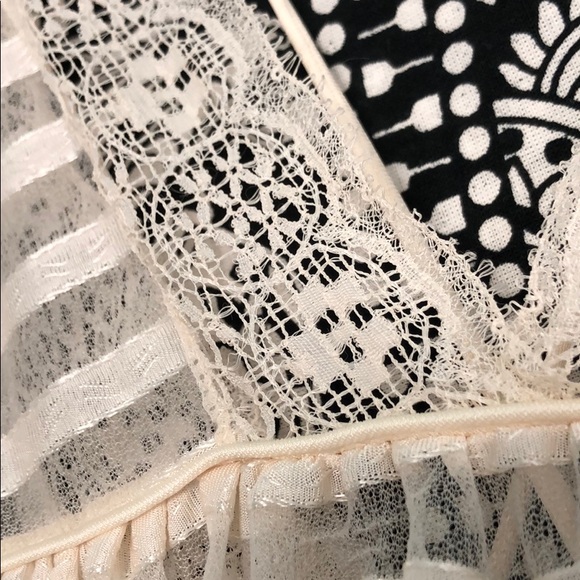 LILLY OF FRANCE | Intimates & Sleepwear | Vintage Ivory Sheer Ribbon ...